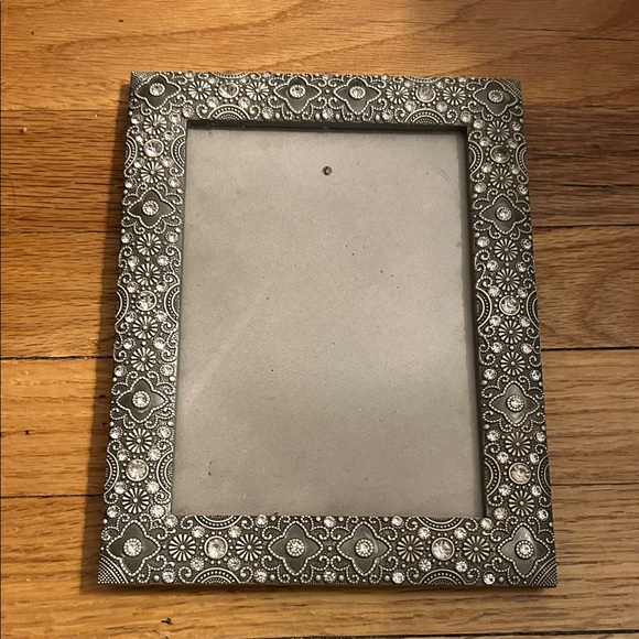 Accents | Silver Floral Photo Frame | Poshmark